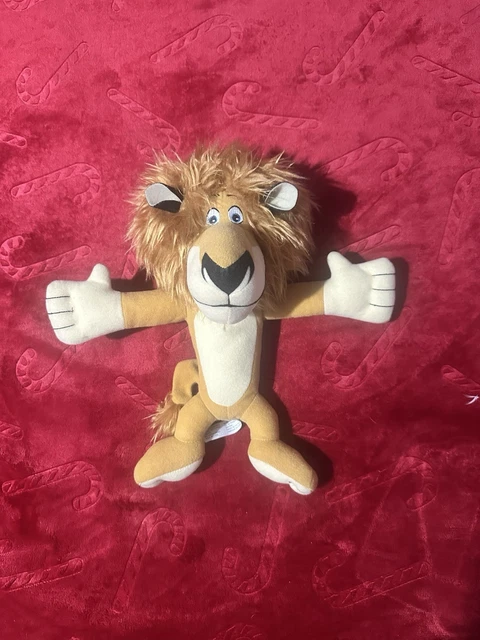 TALKING ALEX THE Lion Teddy Plush Toy Madagascar Dreamworks £10.95 ...