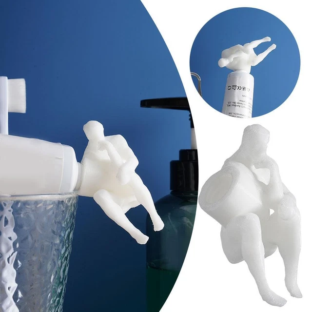 POOPING TOOTHPASTE CAP Funny Creative Toothpaste Topper Fans HOT Family ...