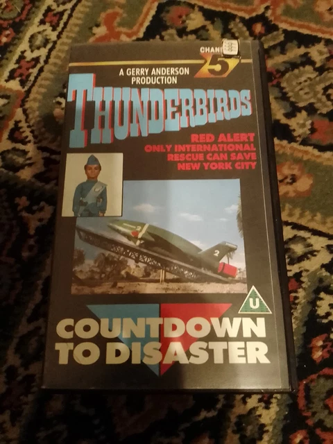 THUNDERBIRDS, COUNTDOWN TO Disaster VHS Video £2.29 - PicClick UK