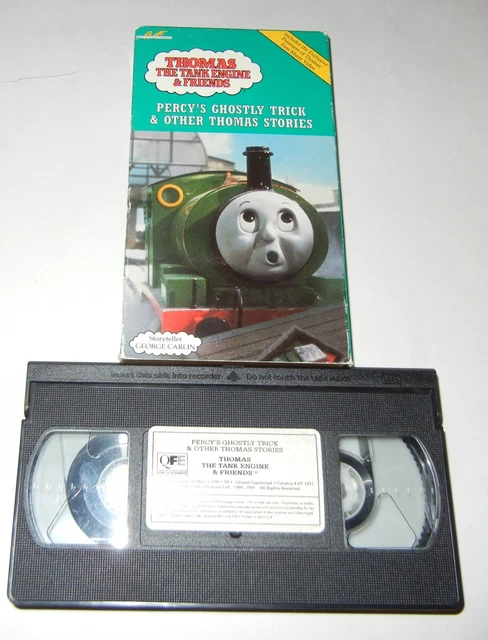 THOMAS THE TANK Engine VHS Percy's Ghostly Trick Vintage 1991 Pre-Owned ...