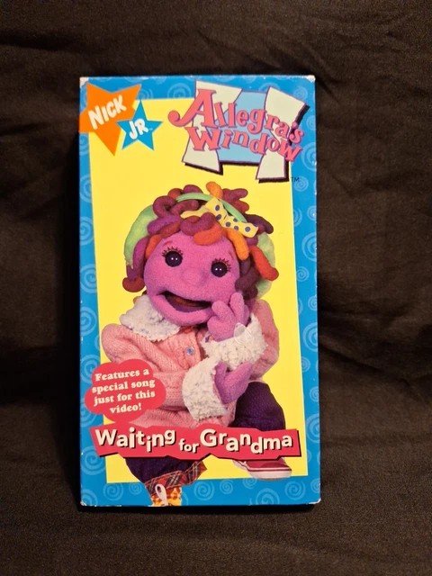 ALLEGRA’S WINDOW WAITING For Grandma VHS Nick Jr 1996 £40.32 - PicClick UK