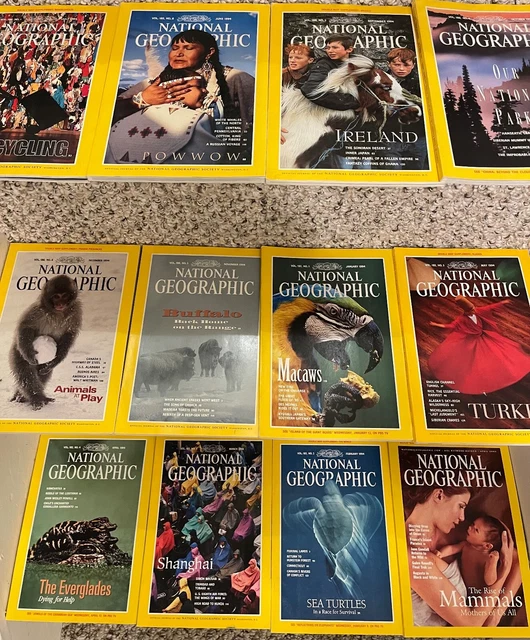 NATIONAL GEOGRAPHIC MAGAZINE Back Issues January 1994-April 2006 You ...