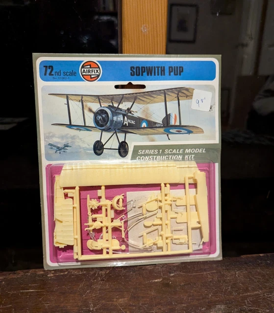 VINTAGE AIRFIX SOPWITH Pup Model Aircraft Kit - 1:72, 1973 EUR 19,19 ...