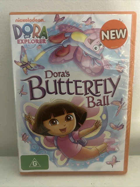 DORA THE EXPLORER Dora's Butterfly Ball NON-USA Format PAL (DVD) Free ...