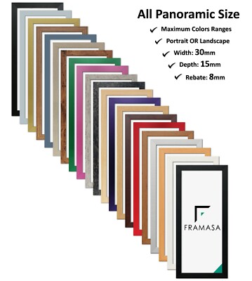 PANORAMIC SIZES PICTURE Frames Photo Frames Modern Poster Frame ...