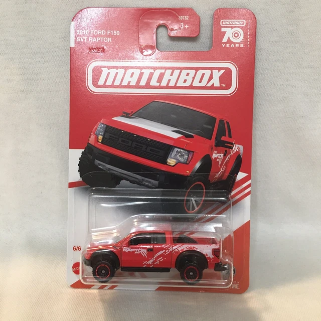 MATCHBOX 2010 FORD F-150 SVT Raptor Red Edition 2023 NIB! $8.99 - PicClick