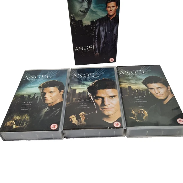 ANGEL - SEASON Three - Part 2 (VHS, 2002, 3-Tape Set, Box Set) PAL £6. ...