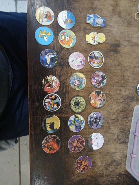 POG POGS SAILOR Moon Dragon Ball Sega Nintendo EUR 24,00 - PicClick FR