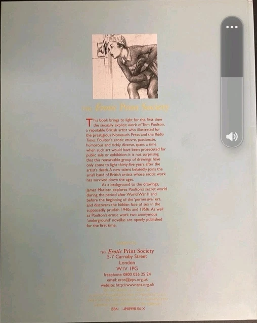 THE SECRET ART of Tom Poulton : Rare Paperback 1st Edition 1st Print ...