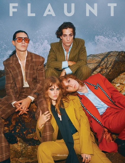 MANESKIN - FLAUNT Magazine - Issue 182 - Paris Jackson - Like New EUR ...