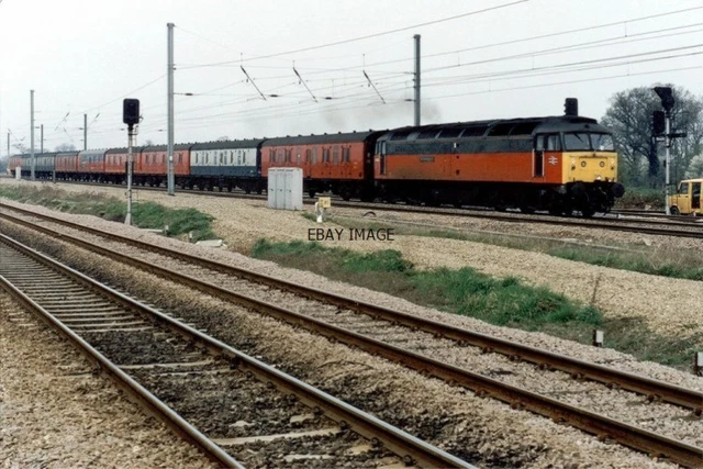 PHOTO CLASS 47 Loco No 47474 At Nr Peterborough 4092 £2.35 - PicClick UK