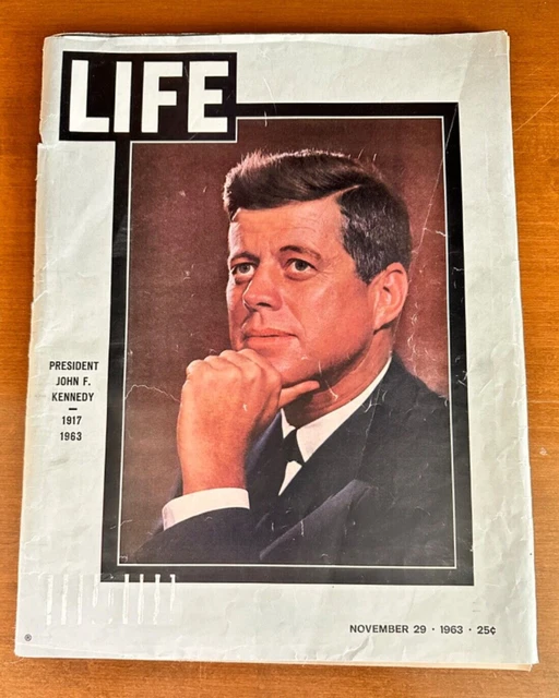 VINTAGE MAGAZINE: 1963 - President John F Kennedy - Assassination £20. ...