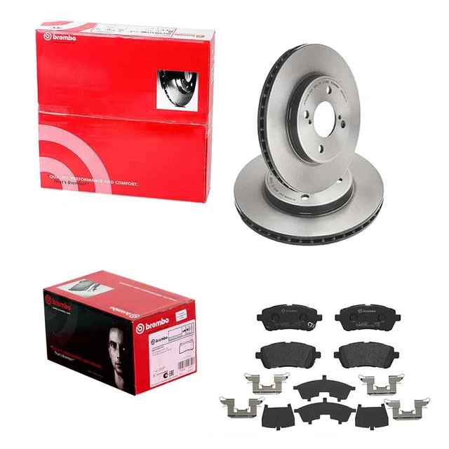 BREMBO BREMSSCHEIBEN 252MM + BELÄGE VORNE passend für SWIFT 5 AZ + BALENO FW EUR 113,90 ...
