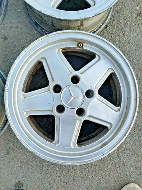 MERCEDES W124 W123 W126 W201 Ronal R9 Penta alufelgen 7Jx15 ET35 ...