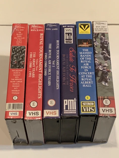 RARE VHS LOT of 6 $80.00 - PicClick CA