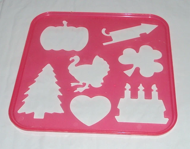 POCHOIRS TUPPERWARE POCHOIR art modèle de dessin thème de vacances ...