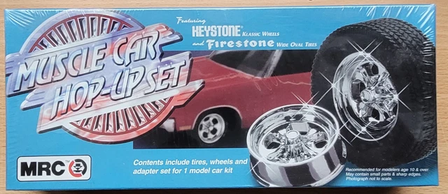MRC MUSCLE CAR hop-up set Radsatz Keystone Klassic Wheels + Mickey ...