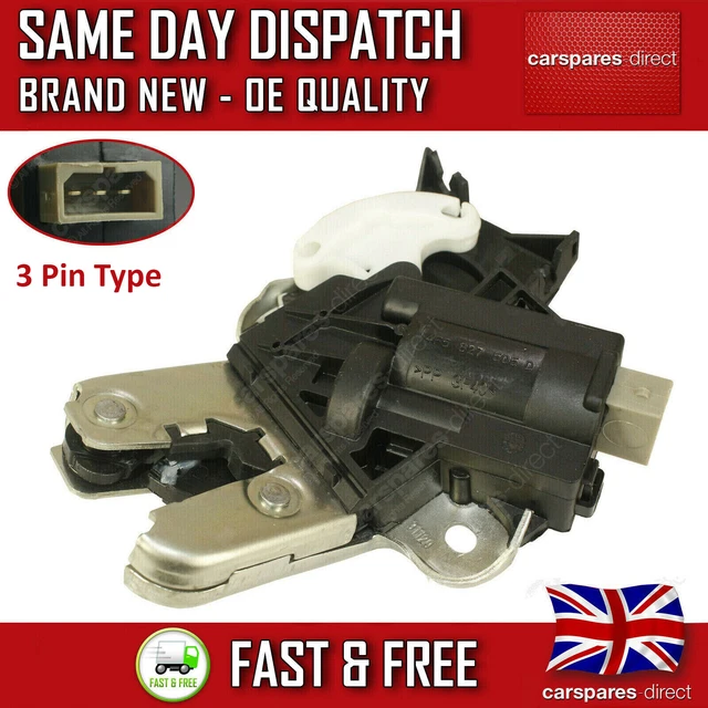 VW GOLF MK5 Mk6 Estate Boot Lock Latch Catch Mechanism Tailgate 2007 ...