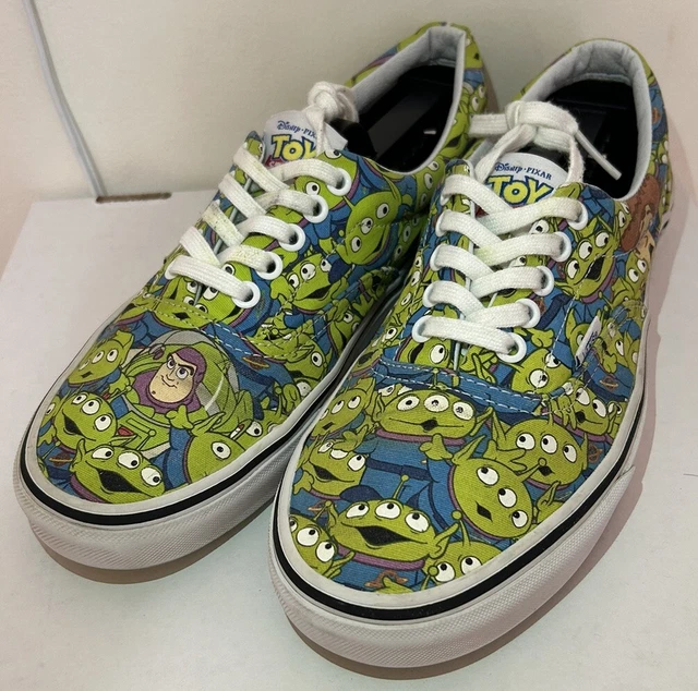 VANS DISNEY PIXAR Era Toy Story Buzz Alien Glow In Dark Mens 8.5 Women ...