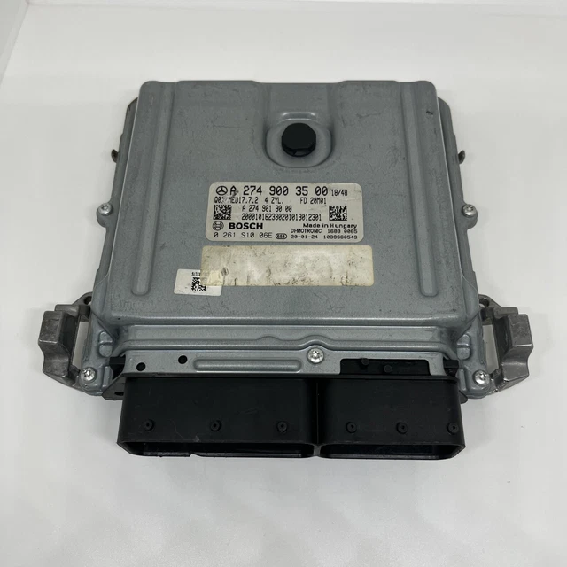MERCEDES ORIGINAL W274 Bosch Engine Control Unit Engine ECU 4 Cyl ...
