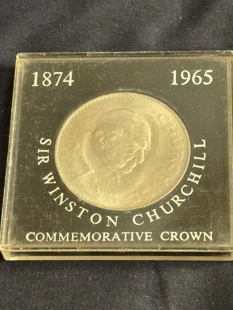 SIR WINSTON CHURCHILL 1874-1965 Commemorative Crown Coin £1.87 ...