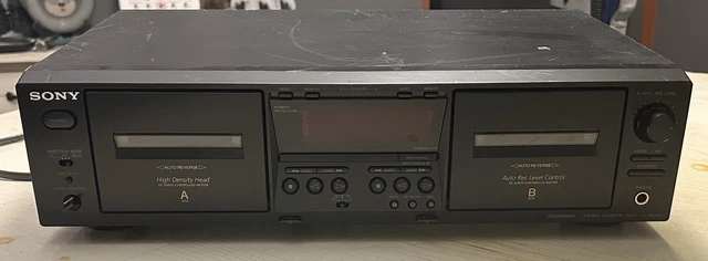 SONY TC-WE475 DUAL Cassette Tape Deck Pitch Control Recorder $152.31 ...