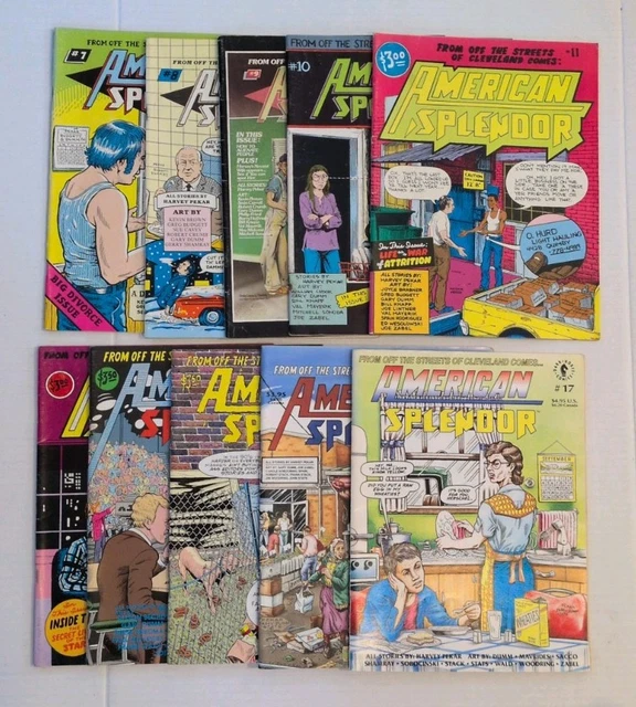 10 PCS AMERICAN Splendor Issues 7, 8, 9, 10, 11, 12, 14, 15, 16, 17 ...