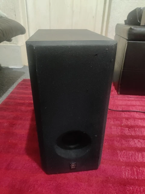 YAMAHA SW-P201 ACTIVE Subwoofer Powered Bass Loud Speaker System Used ...
