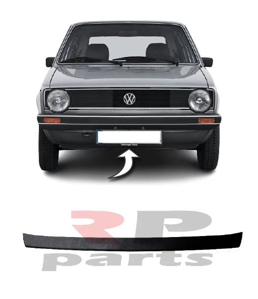FOR VOLKSWAGEN GOLF Mk1 1974-1993 New Front Bumper Lower Spoiler Lip ...