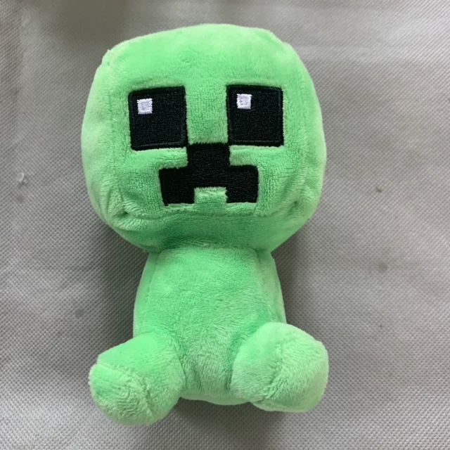 25cm Green Sitting Creeper Minecraft Plush Toy Soft Stuffed Doll