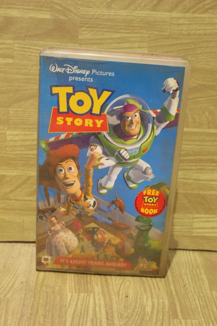 TOY STORY - Walt Disney - Big Box-PAL VHS Video Tape-with free story ...