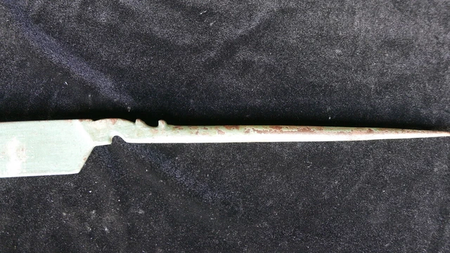 ANCIEN GRAND COMPAS fer forgé XVIIIe old tool compass vert ...