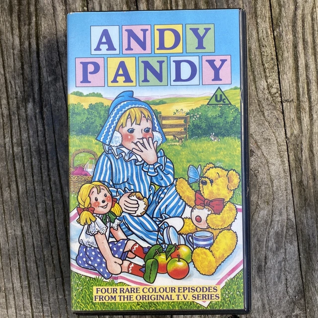 ANDY PANDY ANDY Pandy’s Coming To Play Vhs Video Cassette Tape Pal £5. ...