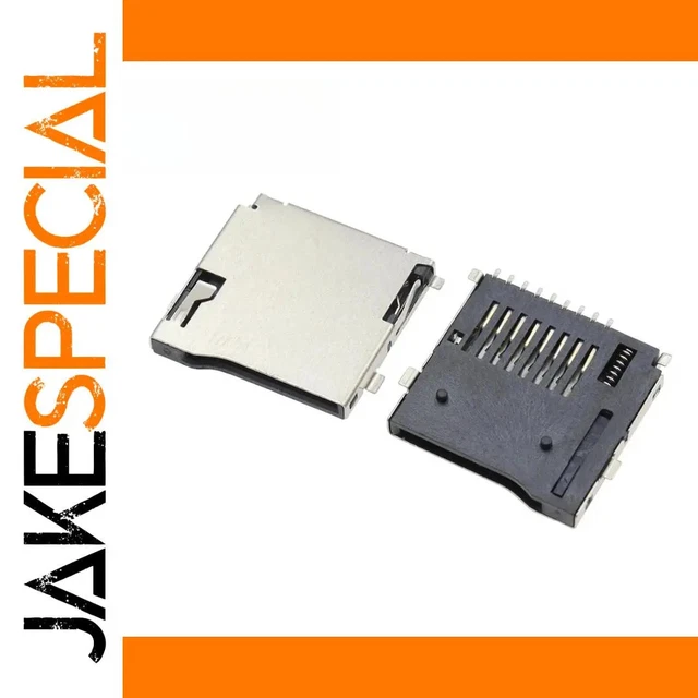 JAKESPECIAL – 9-PIN Micro SD Card Connectors Set (10 pcs) EUR 22,79 ...