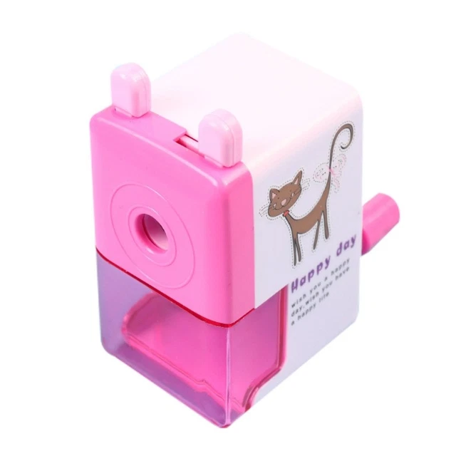 BRIGHT COLOR MANUAL Pencil Sharpener for Creative Labor-saving Single ...