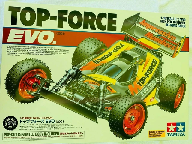 2021 TAMIYA RC Top-Force EVO Edition 1/10 47470 0521 Kit £350.27 ...