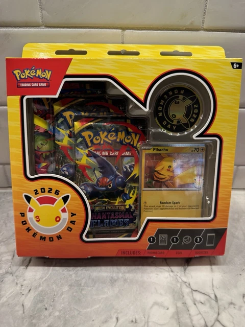 POKEMON DAY 2026🔥COLLECTION Box🔥30th Anniversary🔥Sealed Box🔥Pikachu🔥 ...