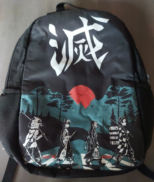 DEMON SLAYER ANIME backpack Nezuko Tanjiro Inosuke Zenitsu animation £ ...