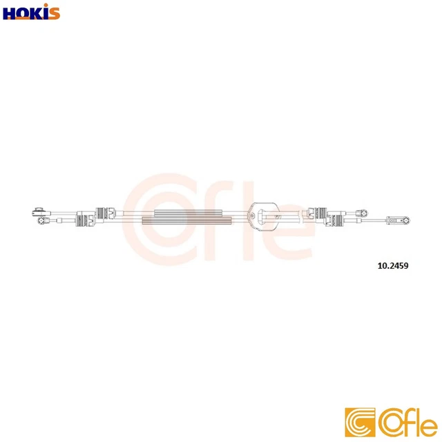 CABLE PULL MANUAL TRANSMISSION 10.2459 FOR FORD TRANSIT/Bus/Platform ...