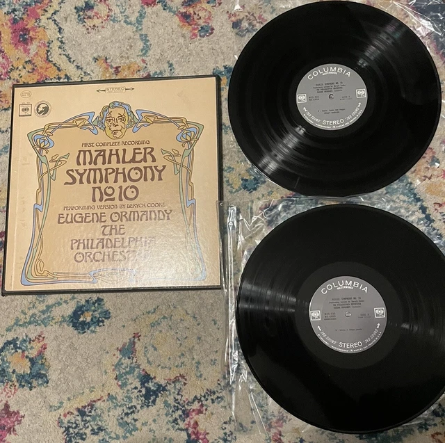 MAHLER SYMPHONIE NO. 10 First Complete ORMANDY 2 LP COLUMBIA M2S 735 M- EUR 22,20 - PicClick FR