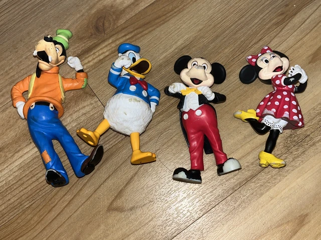DISNEY MICKEY MOUSE & Friends Figures Bundle Minnie Goofy Donald Duck ...