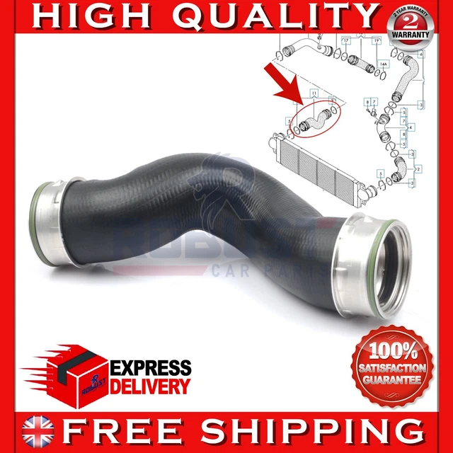 INTERCOOLER TURBO HOSE PIPE FOR VW TRANSPORTER T5 1.9 TDi 7H0145709B ...