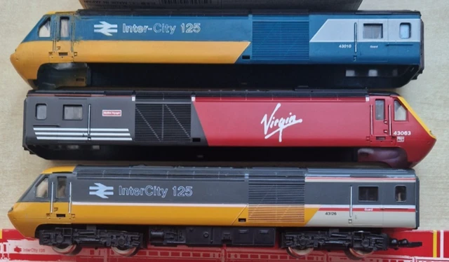 OO TWO HST Bodies, One Dummy HST, Two Empty Coach Boxes And Micro Train ...