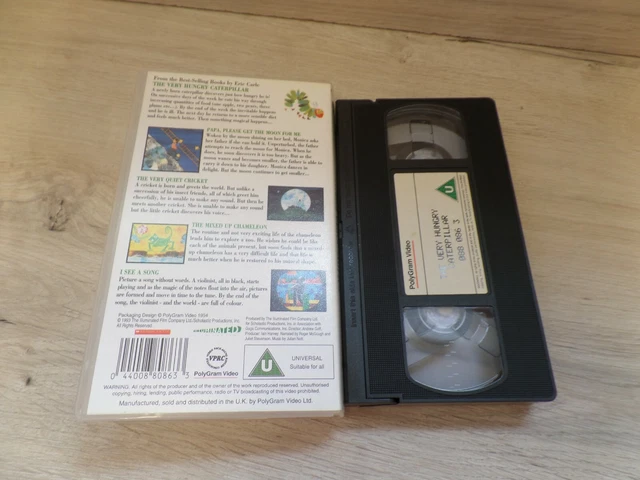 THE VERY HUNGRY Caterpillar (VHS, 2002) £8.00 - PicClick UK