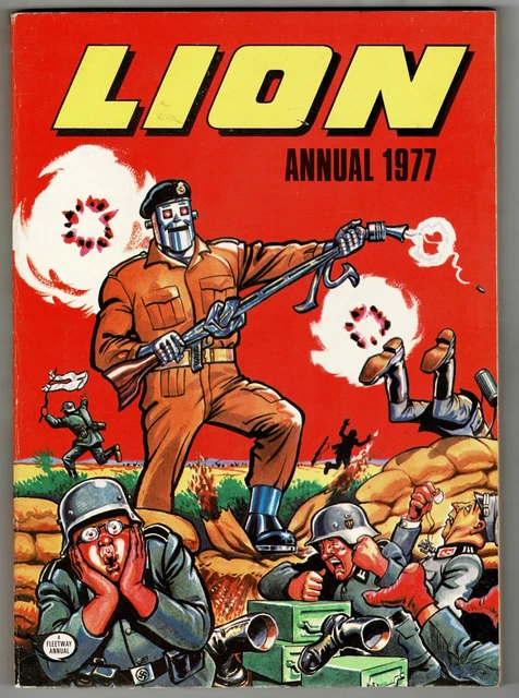 LION 1977 COMIC book annual - Adam Eterno Zip Nolan Steel Commando ...