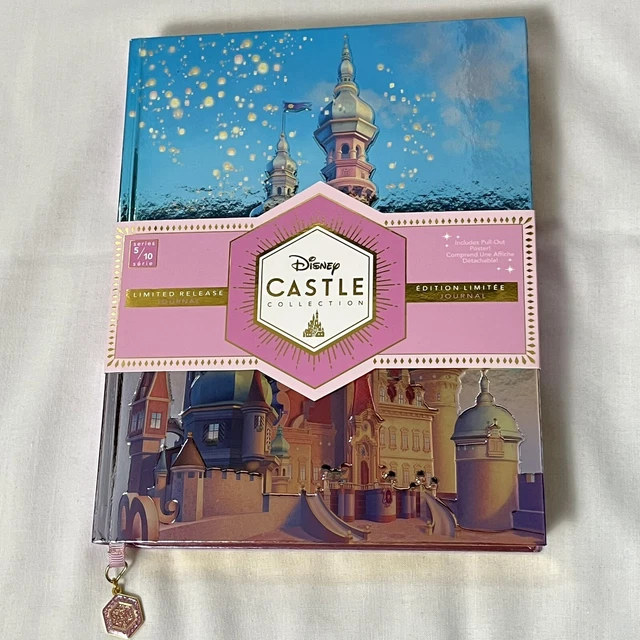DISNEY CASTLE COLLECTION Journal 5/10 Tangled Princess Rapunzel Limited ...
