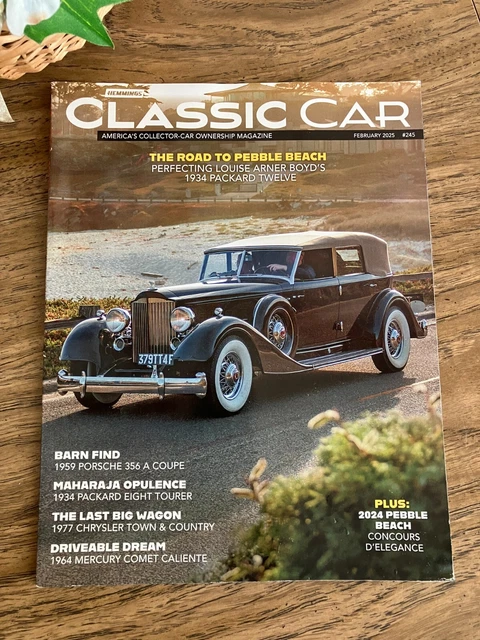 HEMMINGS CLASSIC CAR Magazine February 2025 FINAL EDITION £4.77 ...