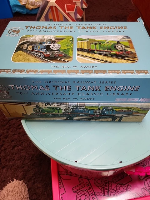 THOMAS THE TANK Engine 70th Anniversary Classic Library Books T2080 M13 ...