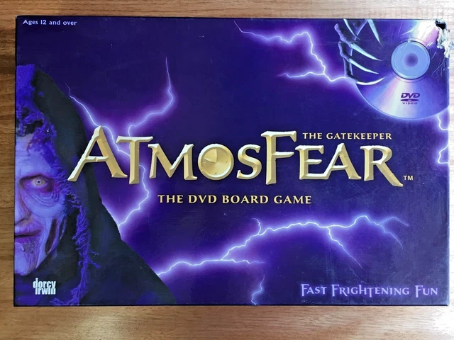 ATMOSFEAR THE GATEKEEPER DVD Interactive Board Game Vintage 2003 ...