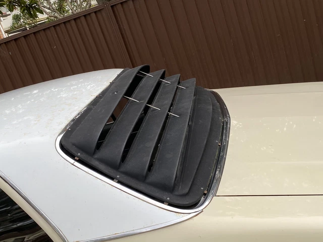 HOLDEN HQ HJ HX HZ REAR Louver Louvre MONARO VISOR Kingswood Premier ...